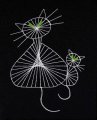 String Art Cat & Kitten